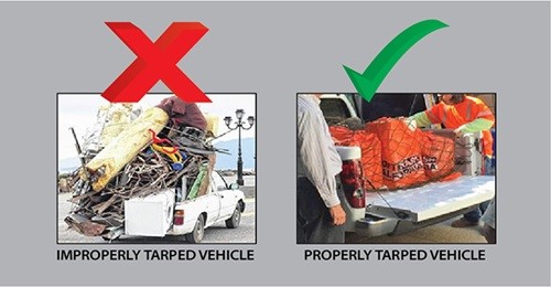 Tarp your Load, Dont Trash California!